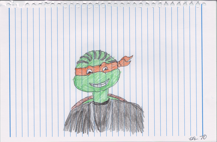 Turtle a Day: Day 70: Michelangelo Yo Dawg (TMNT meme # 3)