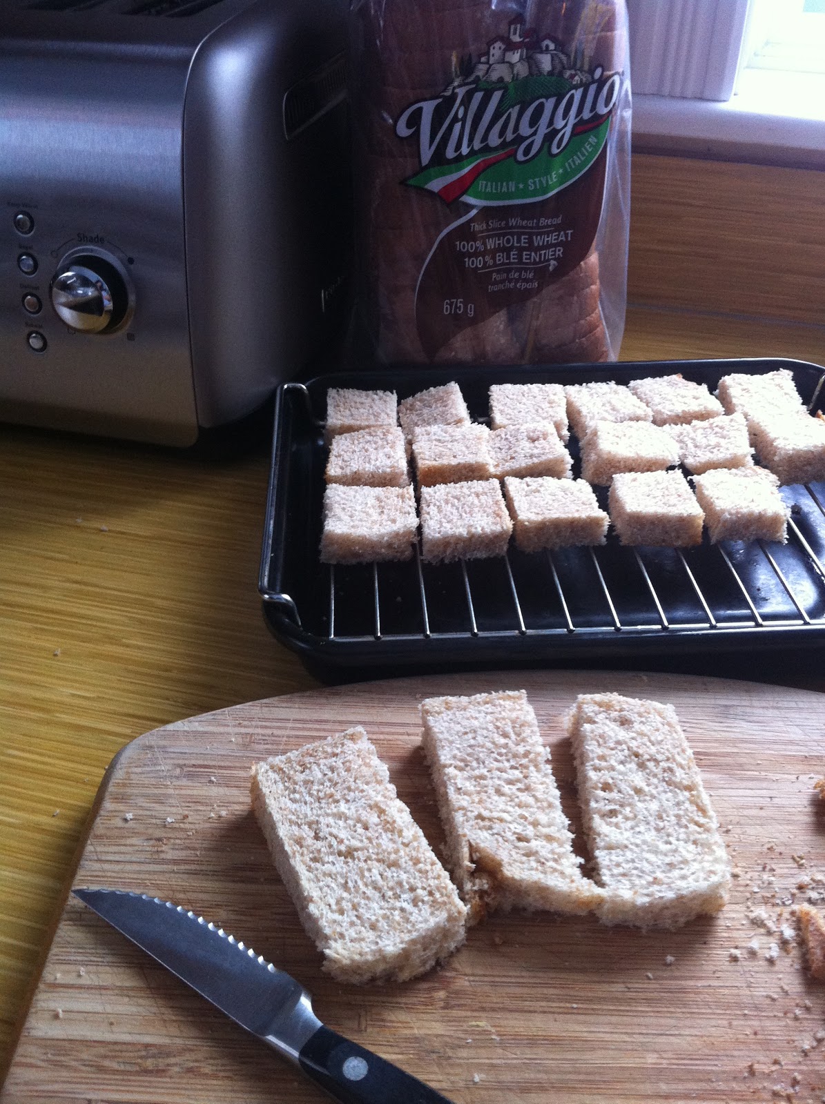 Bruschetta Goat Cheese Canapes on Villaggio Bread (Giveaway) | Toronto ...