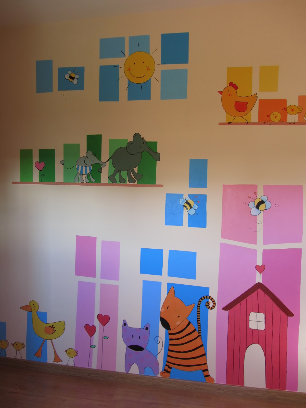 decopared: Murales infantiles