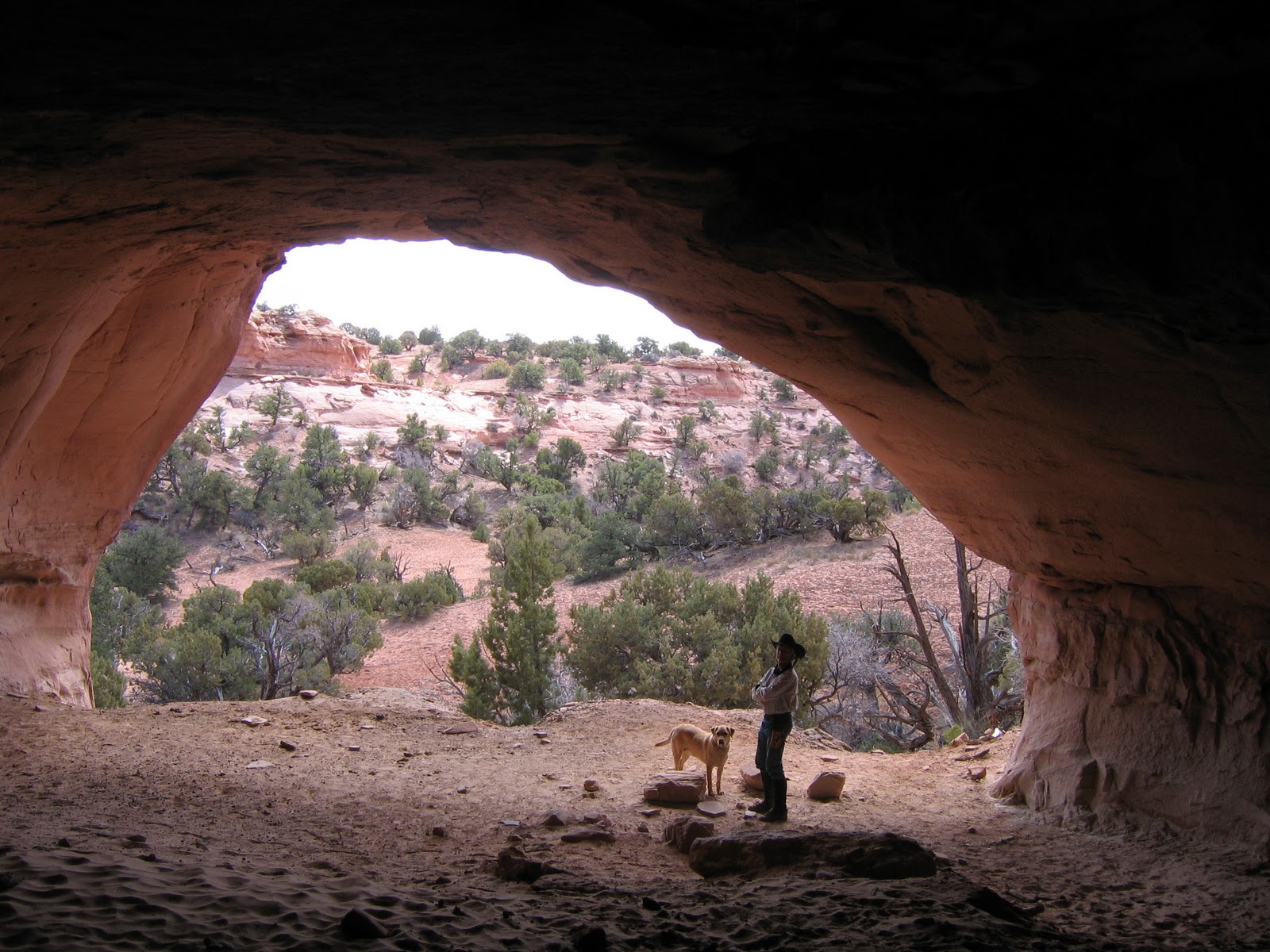 Janie and Steve, Utah Trails: Cowboy Cave