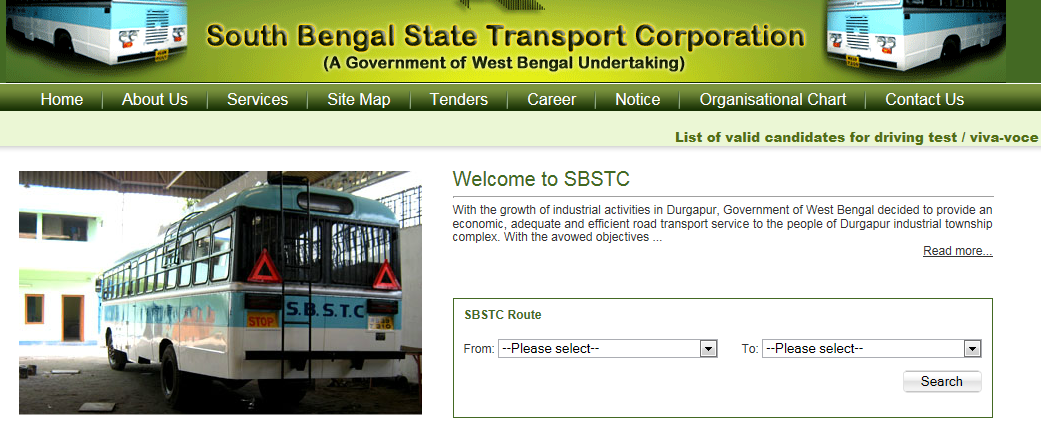 State Bus Routes,Fare ,Schedule information online: SBSTC Bus booking ...