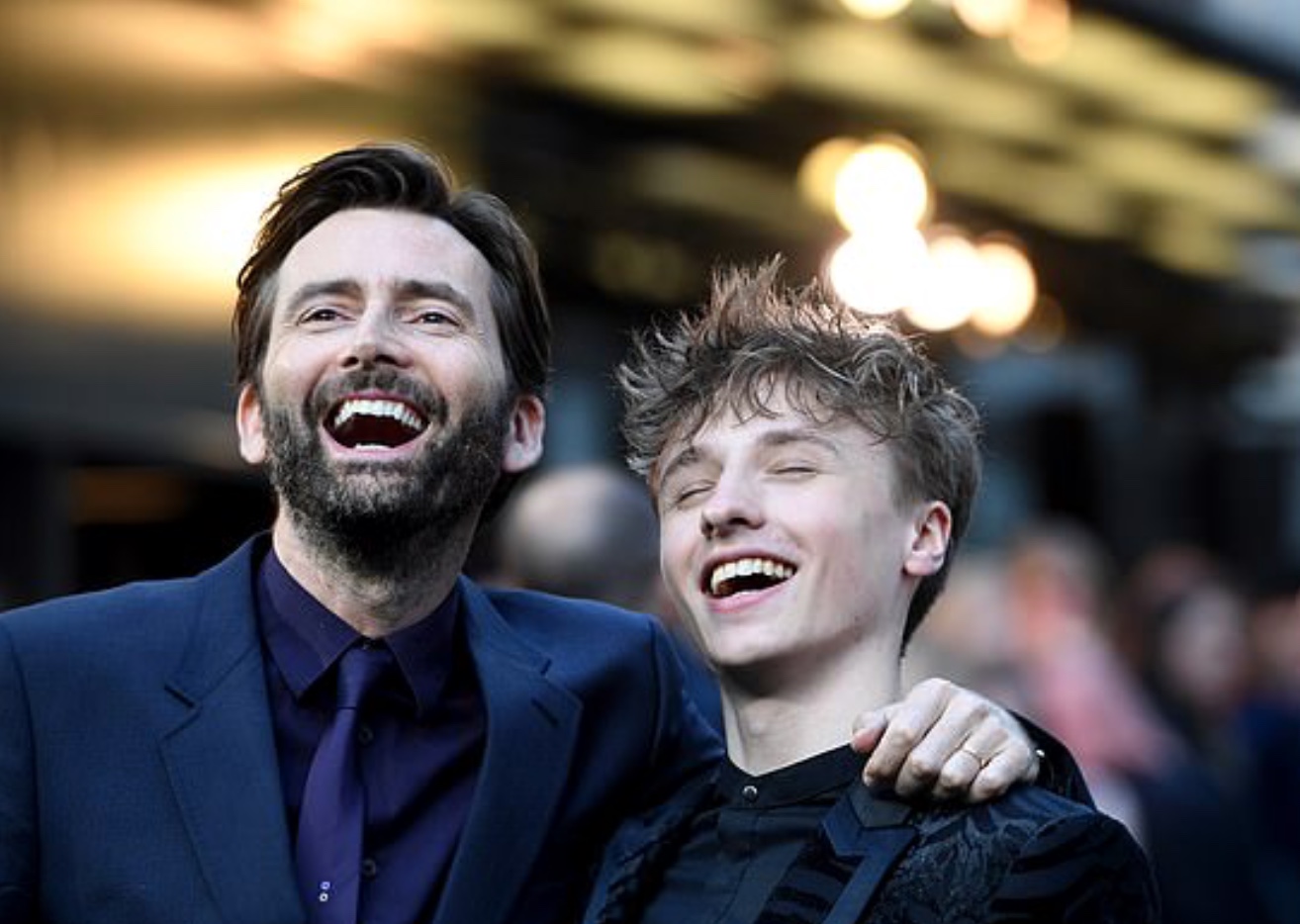 PHOTOS: David Tennant Supports His Son Ty At Tolkien Premiere