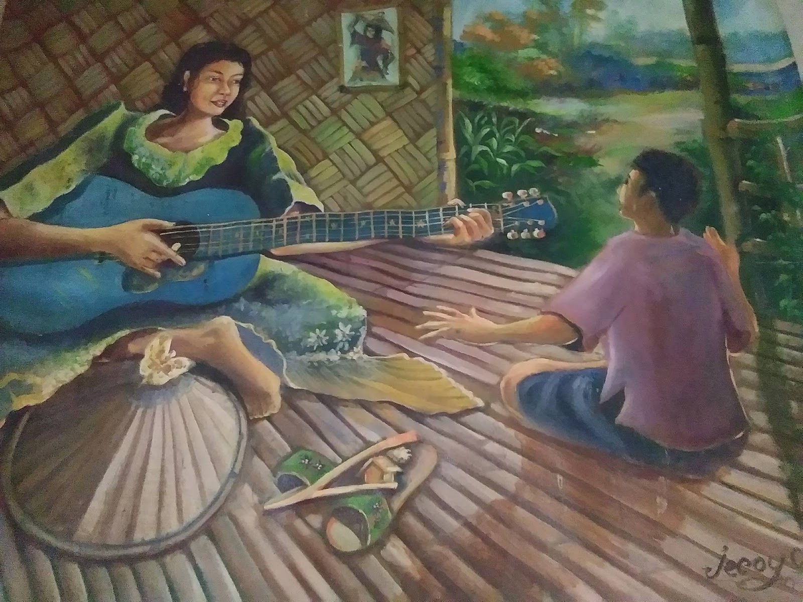 ANG MGA LIKHANG SINING NA GINAMITAN NG MALALIM NA EMAHENASYON