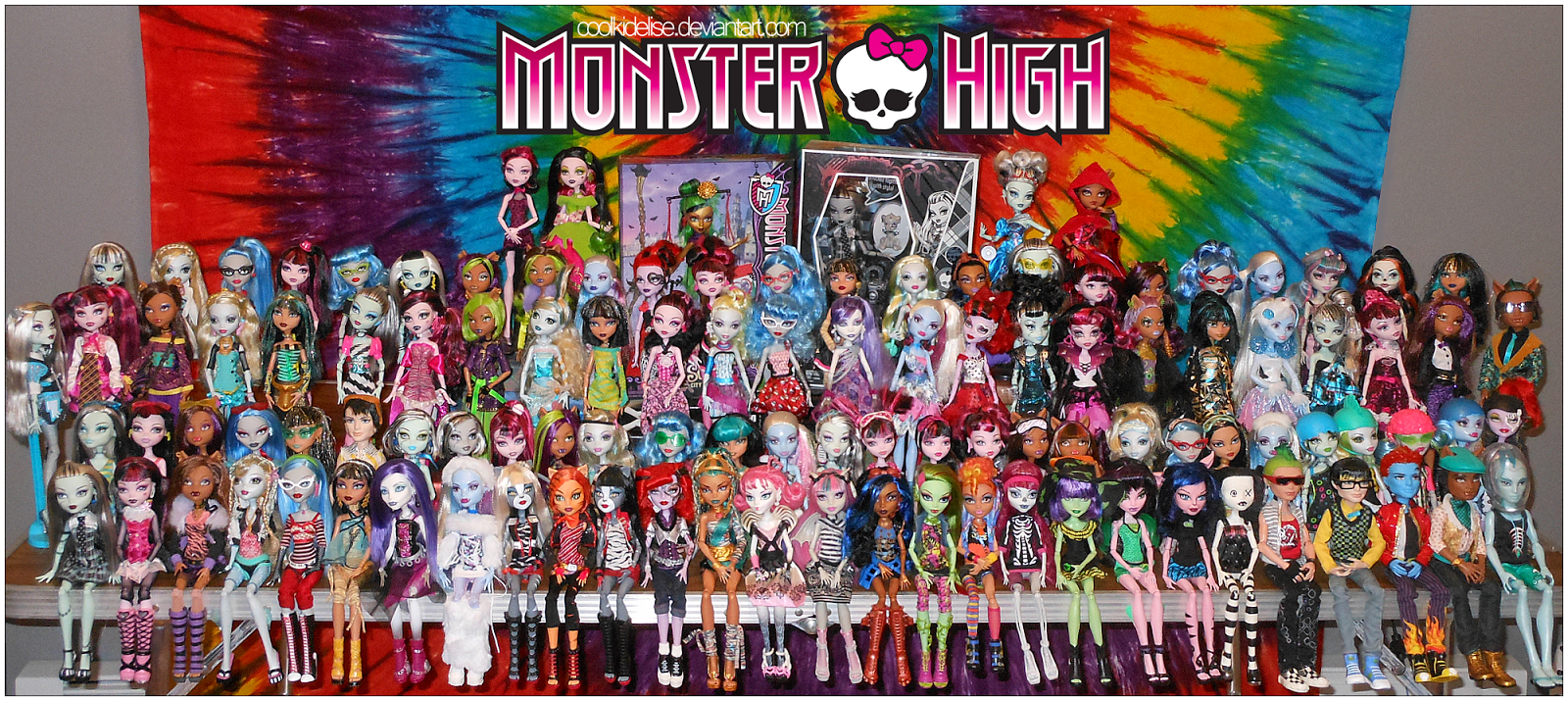monster high e ever after high: Mundos Monter high