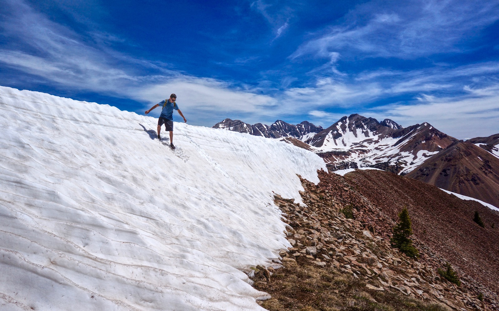 Earthline: The American West: Helmet Peak, 11,969', to Rush Basin