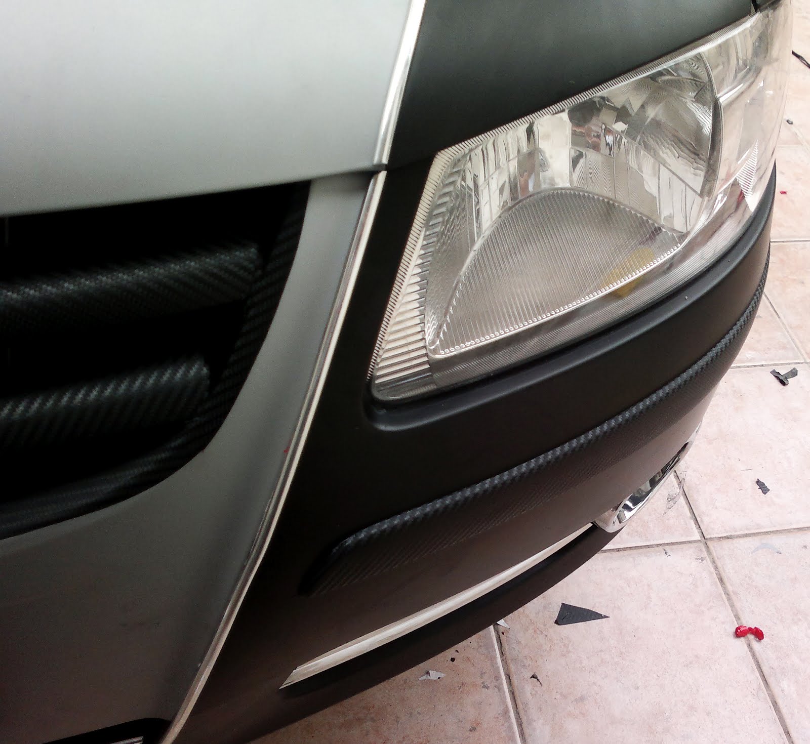 MP Envelopamento Automotivo: Envelopamento Gol G4 - Preto Fosco e Prata ...