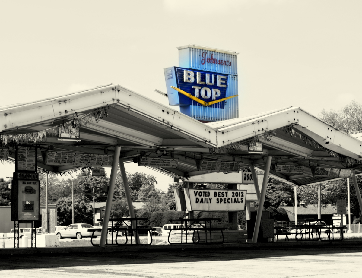 Debra K. Gutierrez Photography: The BLUE TOP Drive-In