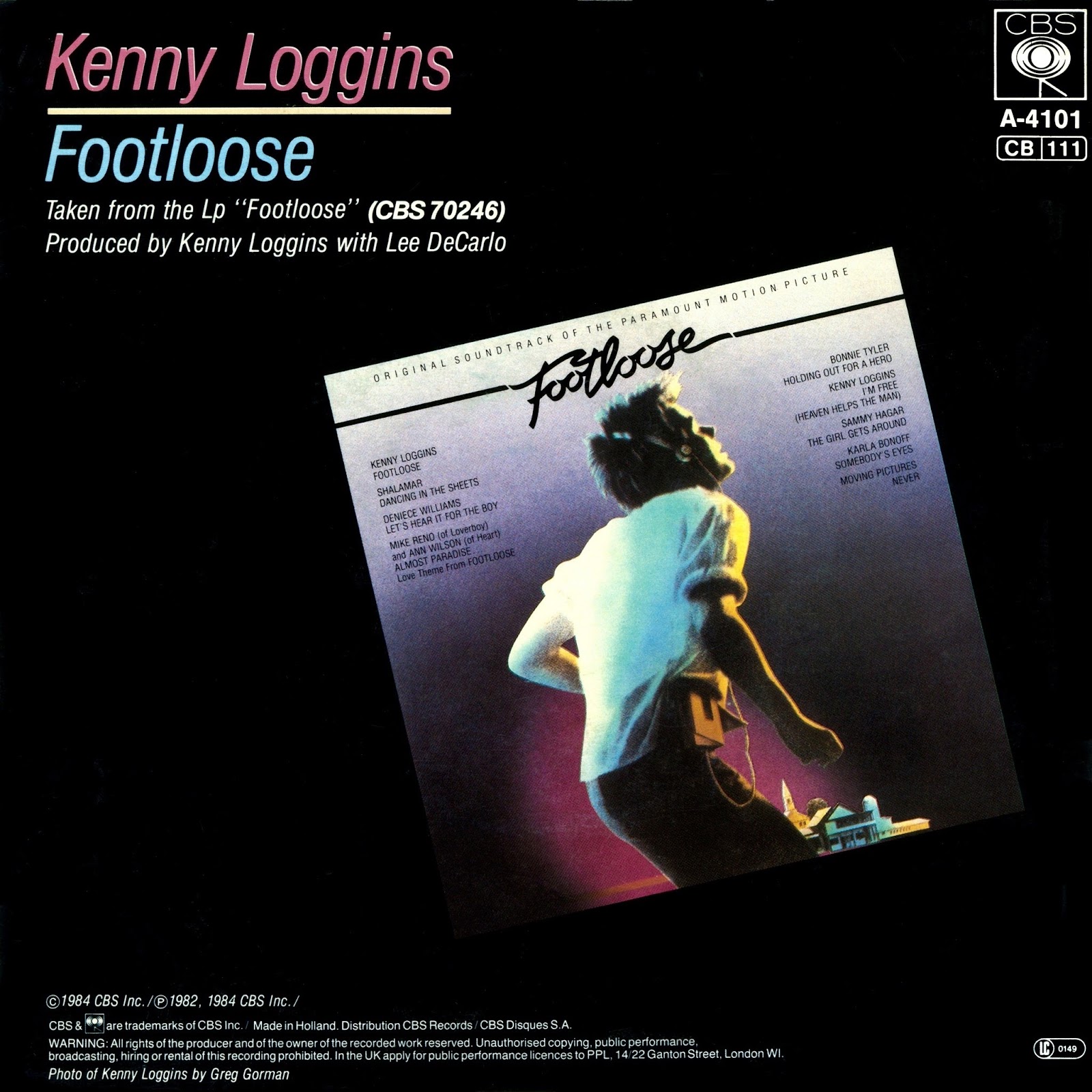 Footloose 1984 Soundtrack