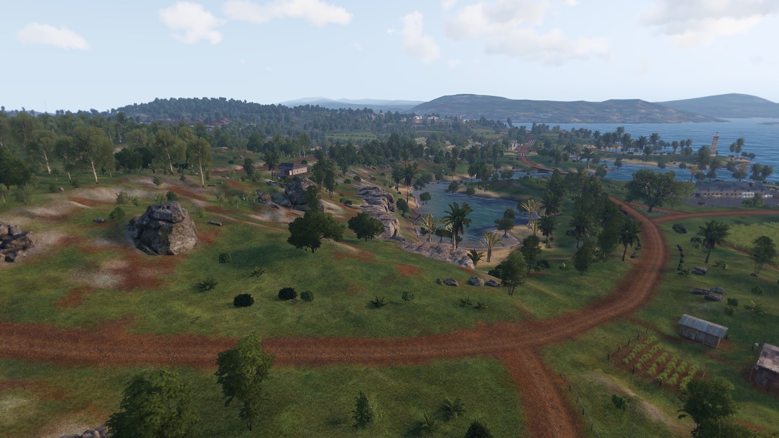 太平洋にあるような群島のマップを追加する Arma 3 用 Archipelago MOD で v0.4 で新しい島 | 弱者の日記 ...
