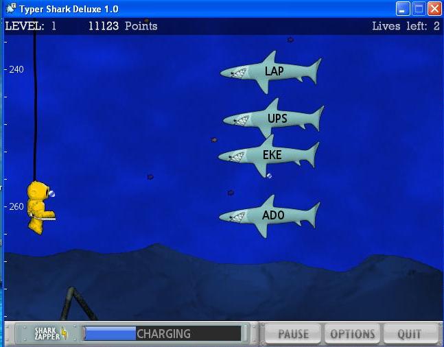 Hapers Note: Belajar Mengetik dengan Game Typer Shark Deluxe