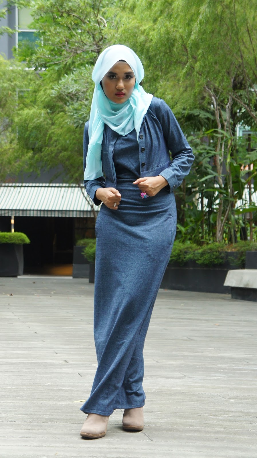 STYLEBOOK BY SYAHIRA ZAKARIA: Jersey Blue : The New Denim