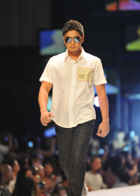 Gossip Actors: Coco Martin during Bench Fashion Week