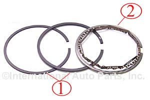 Piston rings, types and function in the engine - MECHANIC CARS