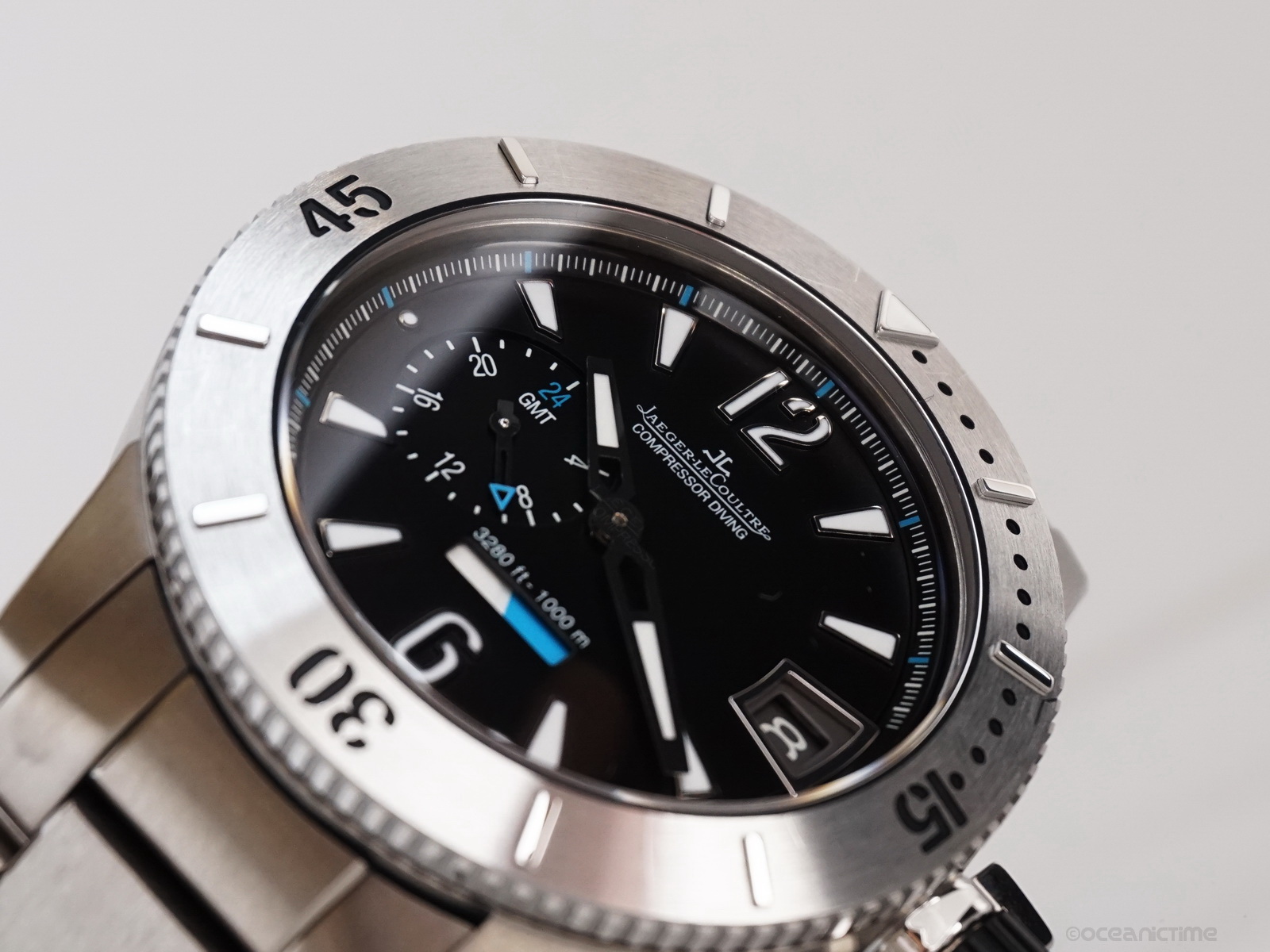OceanicTime: JAEGER LeCOULTRE Master Compressor Diving GMT