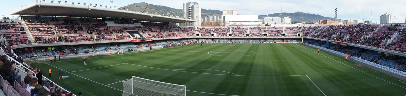 Estadios de Fútbol en España: Barcelona - Mini Estadi