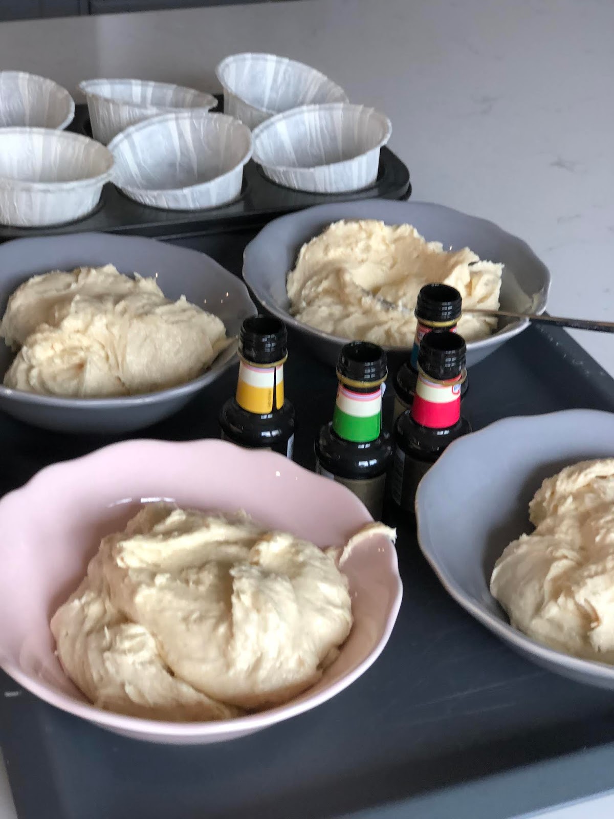 U Jadrankinom malom svetu: Mafini duginih boja / Regnbågsmuffins