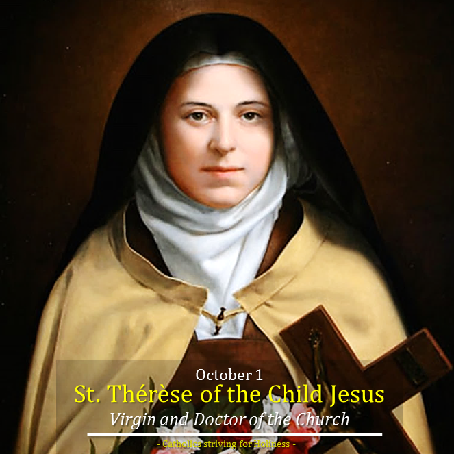 NGƯỜI LỮ HÀNH HY VỌNG: OCTOBER 01, 2018 : MEMORIAL OF SAINT THERESE OF ...