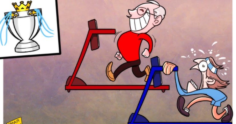 Omar Momani cartoons: Manchester City run out of puff in title charge