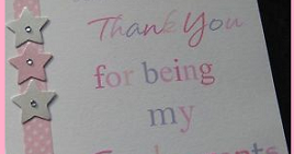 Thank You Messages! : Godparents