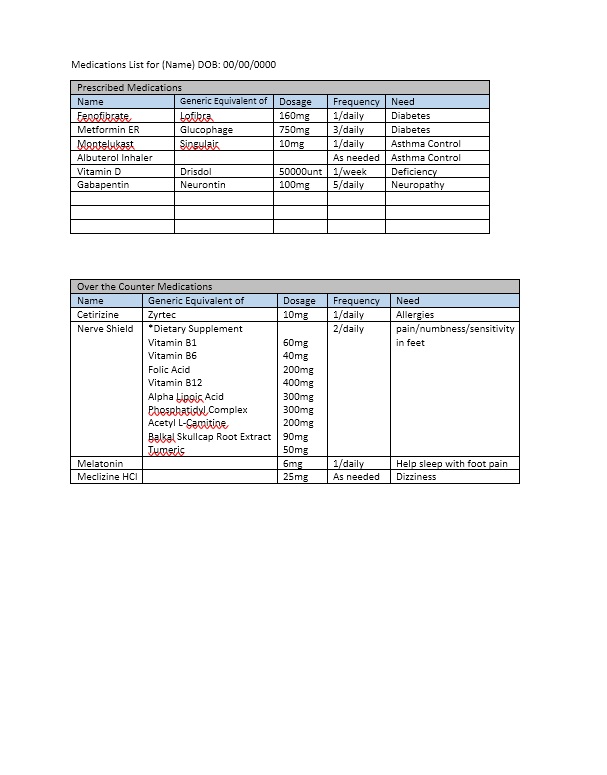 Becky's Free Printables: Health Related Printables