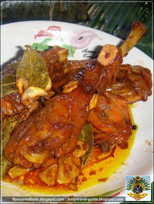 Chicken Adobo sa Istiwitis (Annatto)