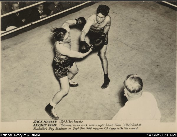 The Old Tin Shed - Sydney Stadium: Jack Hassen