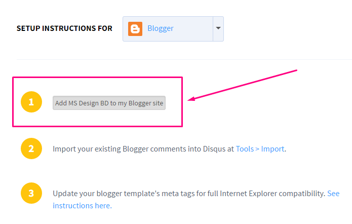 How to add Disqus Comment System on Blogger