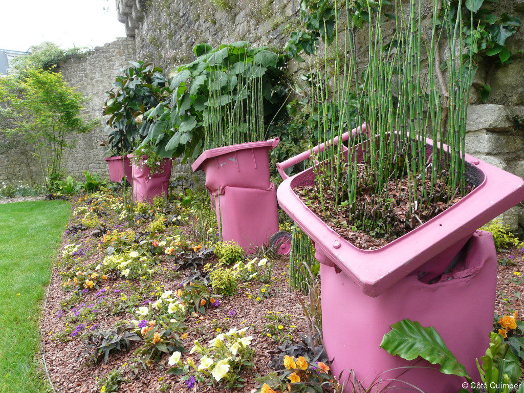 Récup et fait maison : Des jardinières tout en récup