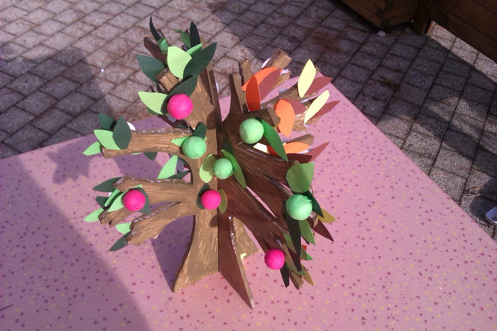 les "cré-activités" de Sophie: Mercredi 02 Octobre : Atelier 4 Saisons