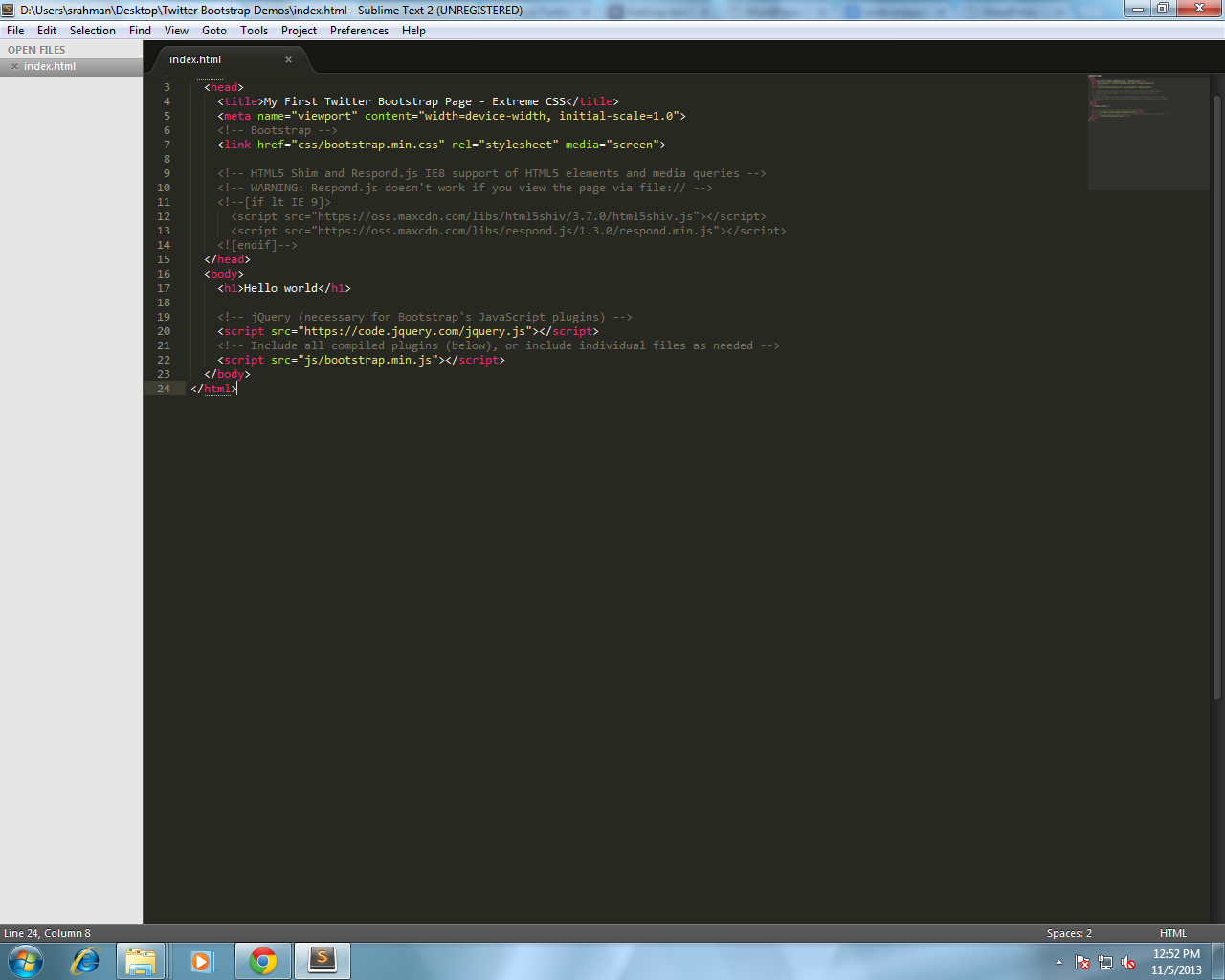 Software Developers Bookmark Bootstrap References Html Syntax Sample