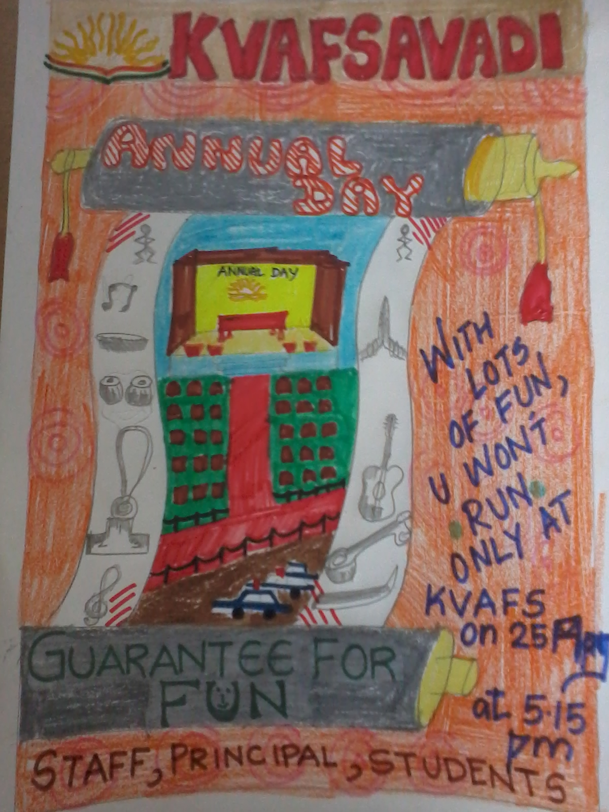 ART Palettes: Annual Day Posters made by Students