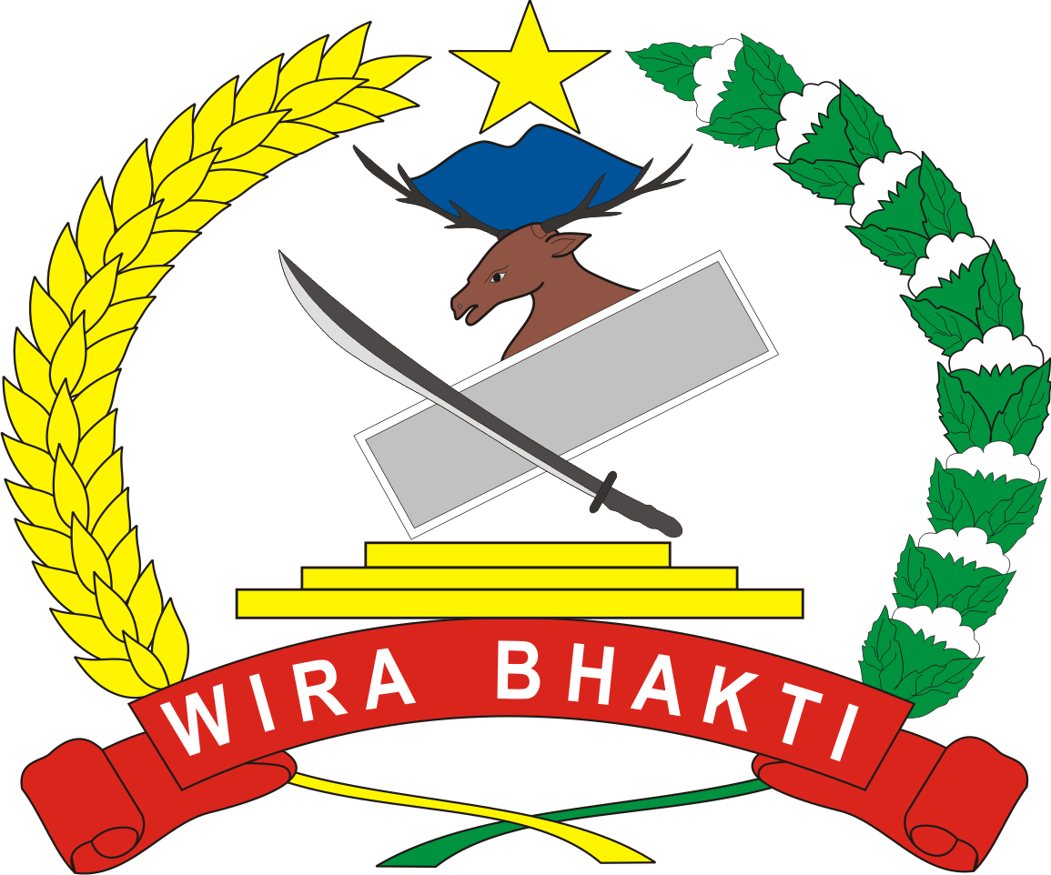 KORAMIL 13 SEDAN: logo logo KOREM DI INDONESIA