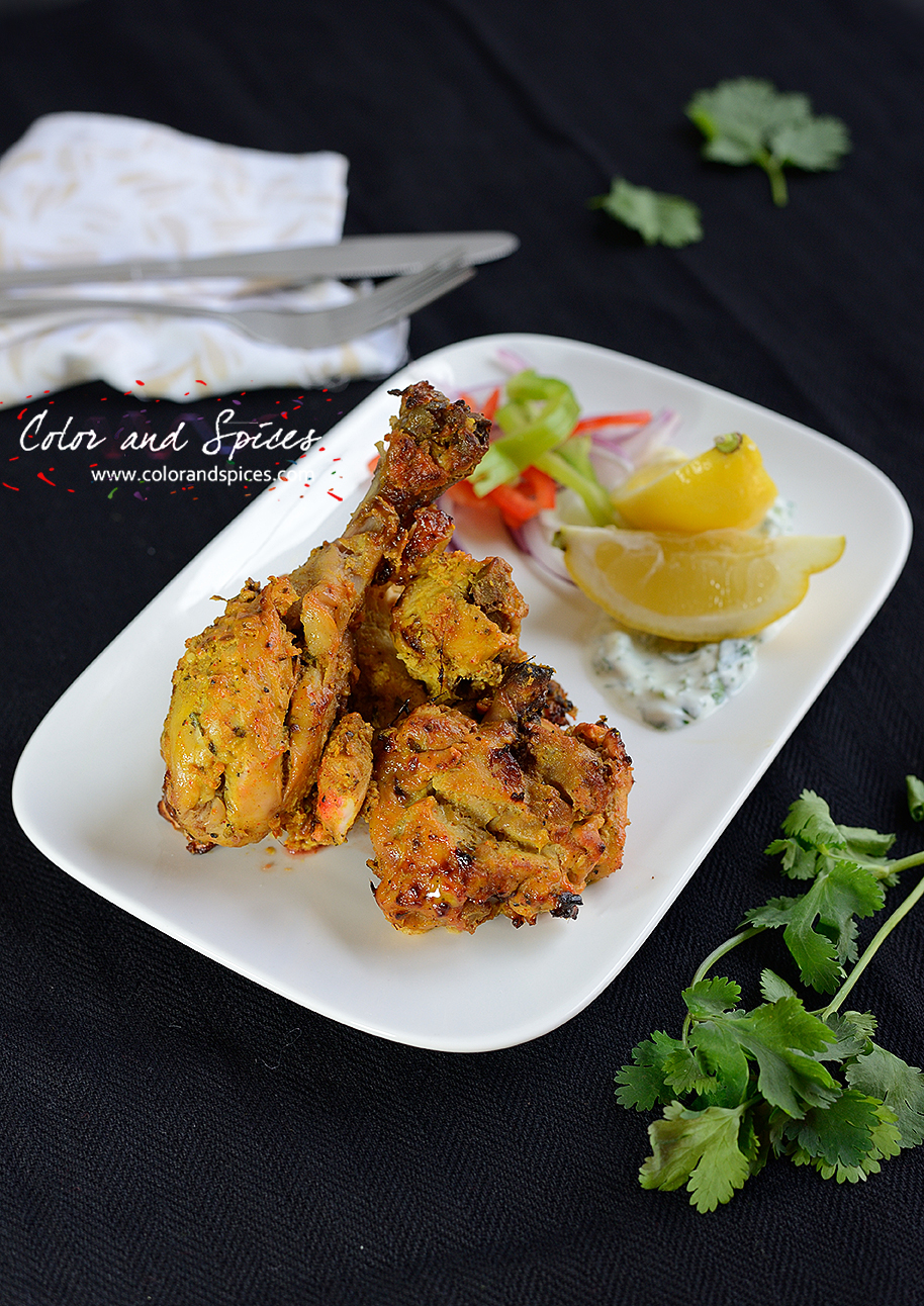 Color and Spices: Tandoori Chicken