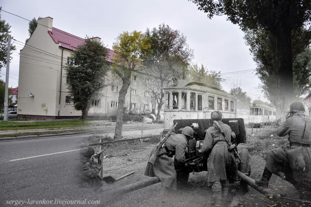 13 Ghostly Photos of Kaliningrad Looked Both in World War II and 2013 ...