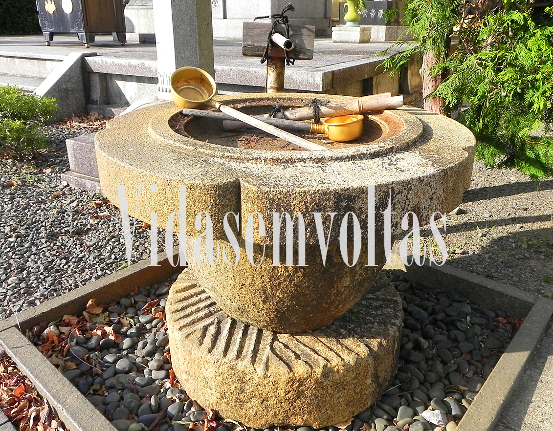 Temizu, o ritual de purificação em santuários no Japão
