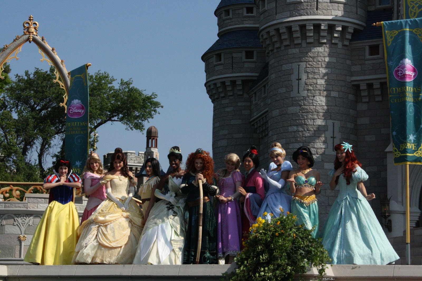 Mel, A Dramatic Mommy: Merida's Royal Coronation at Disney World ...