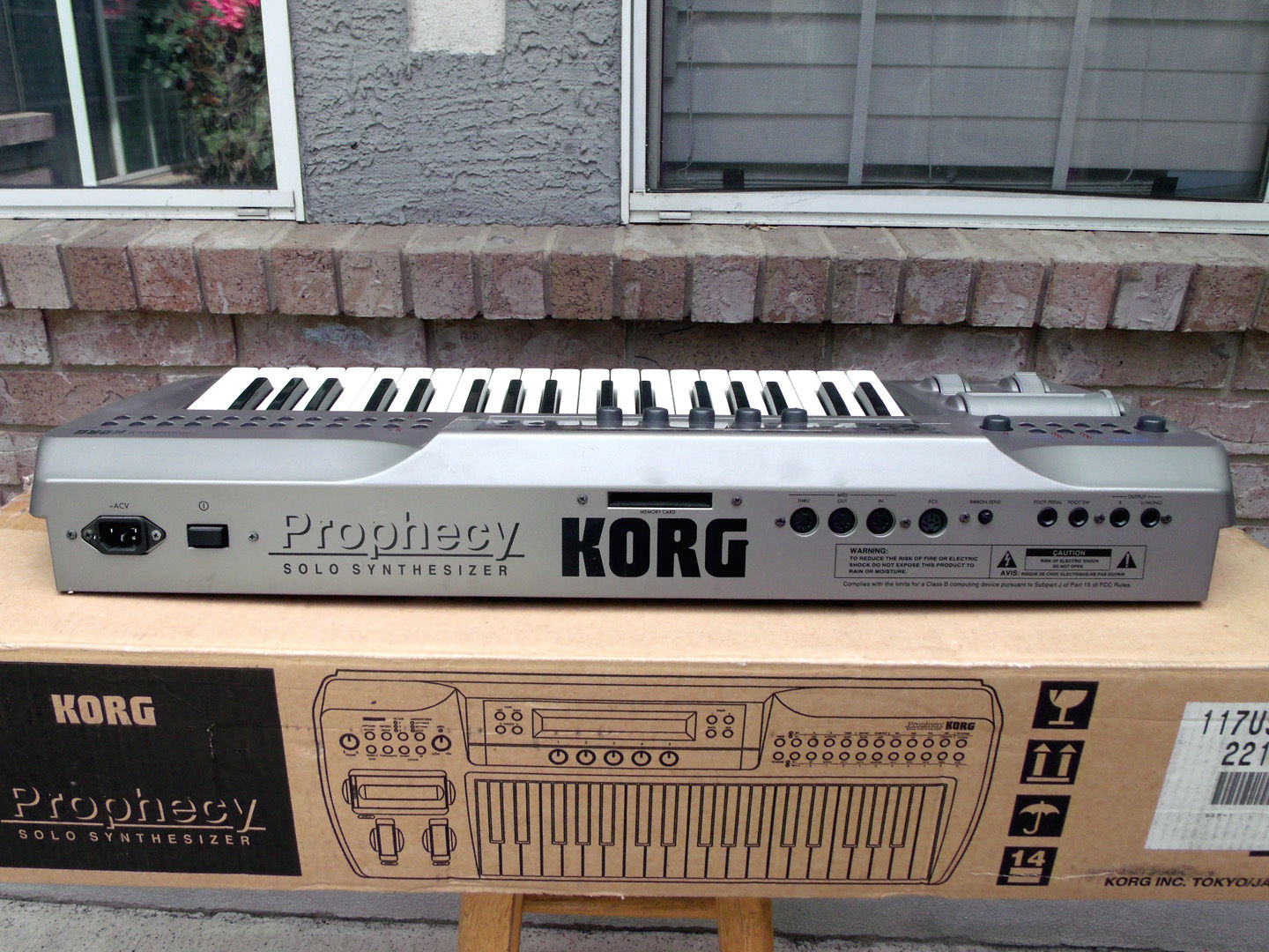 MATRIXSYNTH: KORG PROPHECY MOSS SSP1 SYNTHESIZER with Original Box