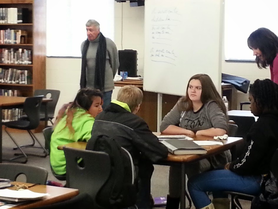Your Permanent Record: Poet Works with Students at East Forsyth High School