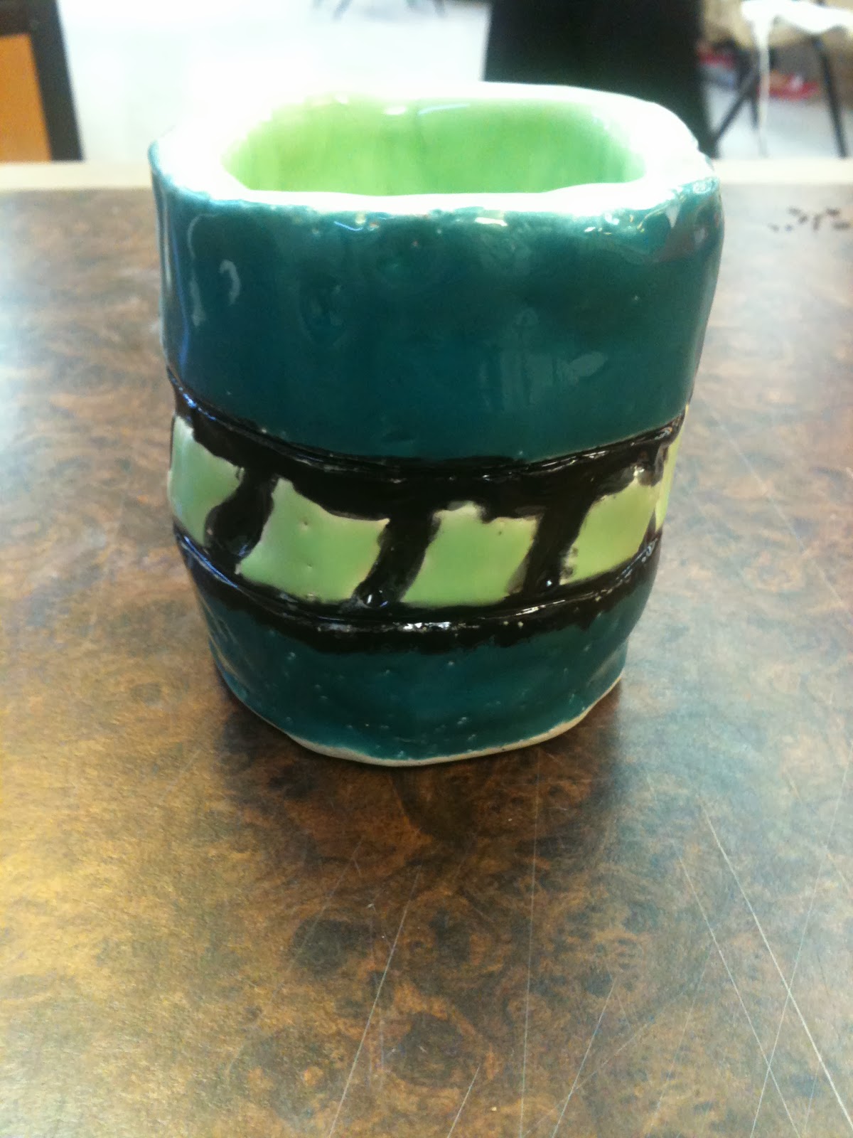 Mr. Young's Ceramics Class: Pinch Pots '13