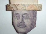 The Official Ninja News NINJA CHIKUWA: ORIGAMI of Japanese Money Bill ...