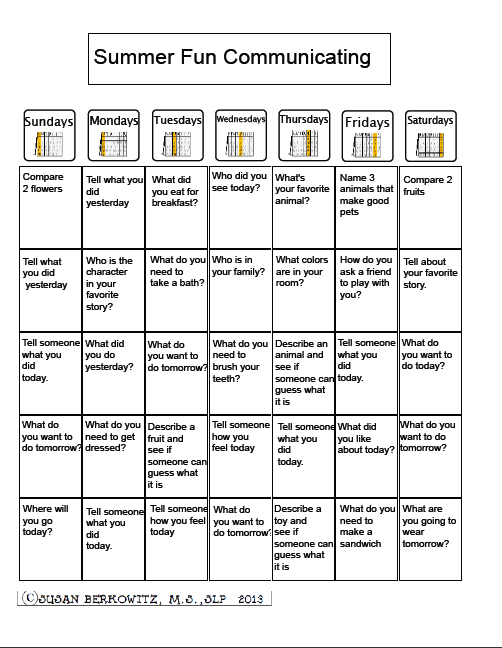 Keep Them Communicating Through the Summer Slide | Kidz Learn Language