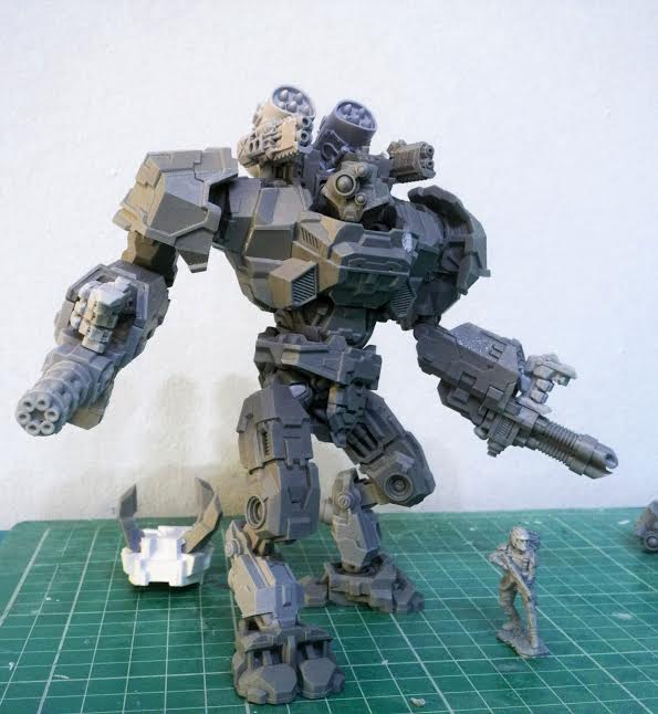 Wargame News and Terrain: Puppetswar: Upcoming Science Fiction Walkers ...