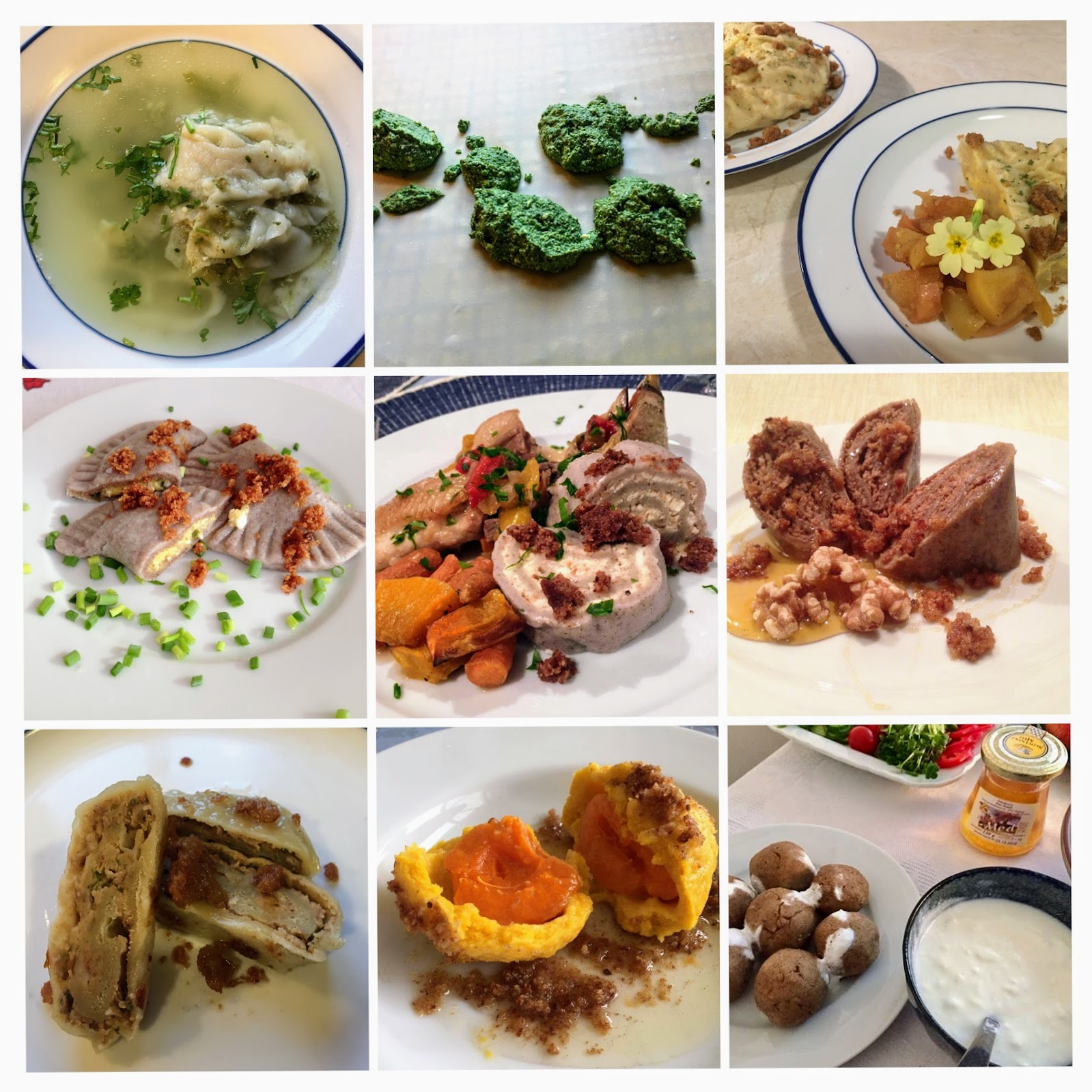 HOMEMADE SLOVENIAN FOOD : SLOVENIAN TRADITIONAL ROLLED DUMPLINGS WITH ...