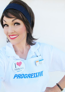 kandeej.com: How to Look Like Flo the Progressive Lady