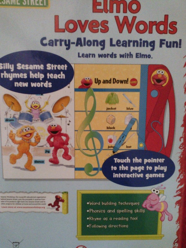 CHILDREN BOOKS FOR YOU: Elmo Loves Words