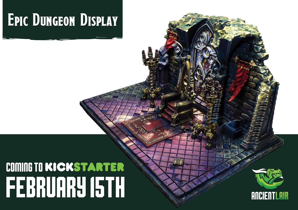 Tabletop Fix: Ancient Lair - Epic Dungeon Display Preview
