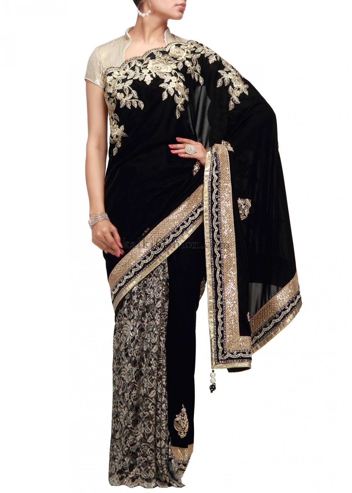 Lucknow Chikan Work Sarees - missy lovesx3