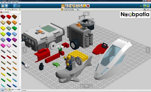 Noobpatia: LEGO Digital Designer, construye sin límites gratis en tu PC