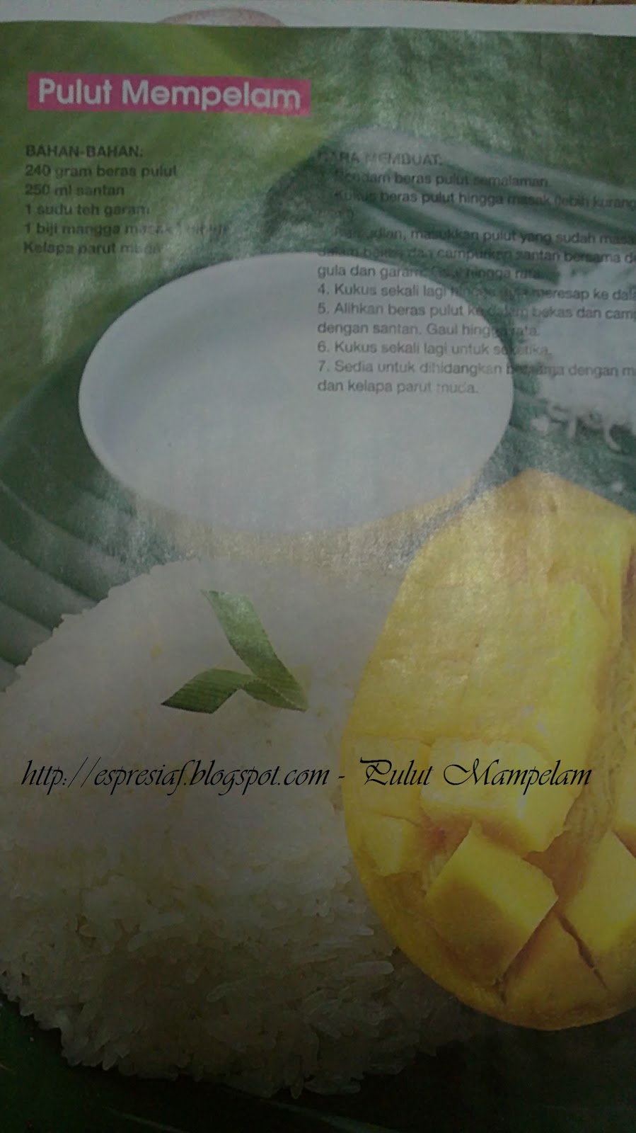 CuMa SeKeLuMiT CoReTaN KaTa HaTiKu.......: PULUT MEMPELAM