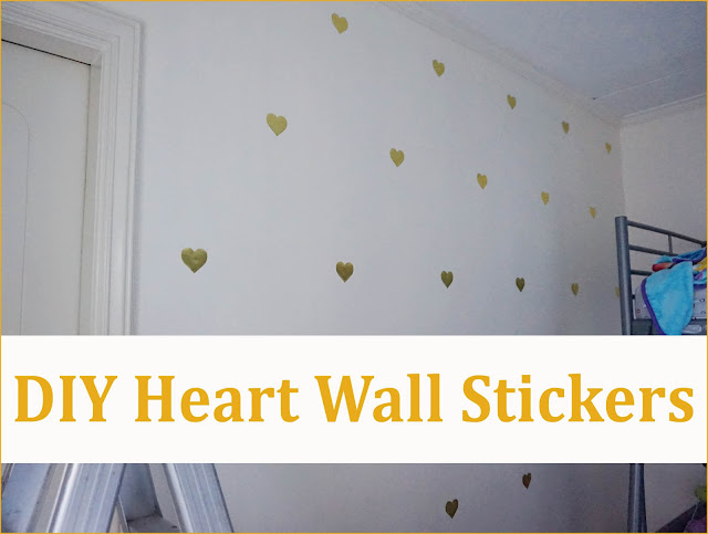 MrsMommyHolic: DIY Heart Wall Stickers